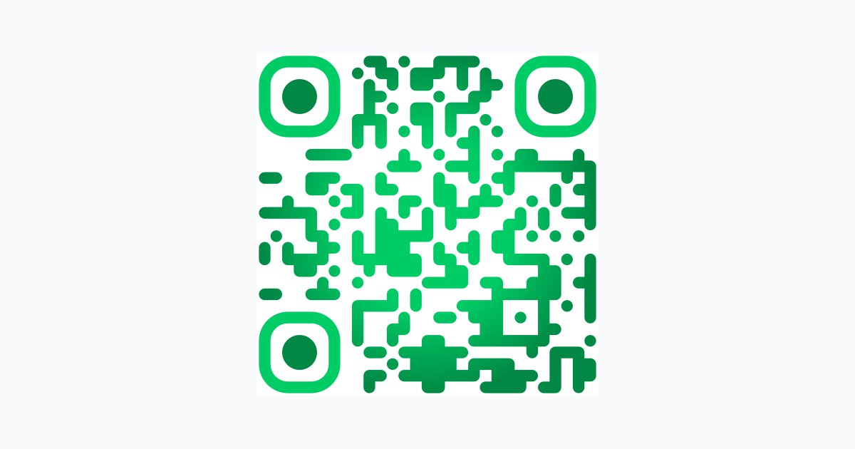 Fresh Green Gradient QR Code