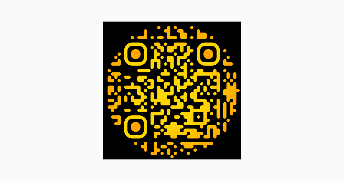 Golden Yellow Gradient QR Code