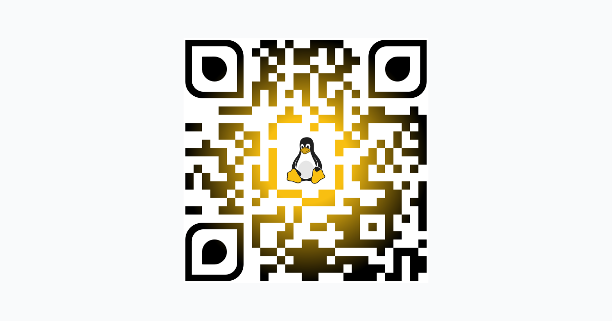 Linux Operating System QR Code