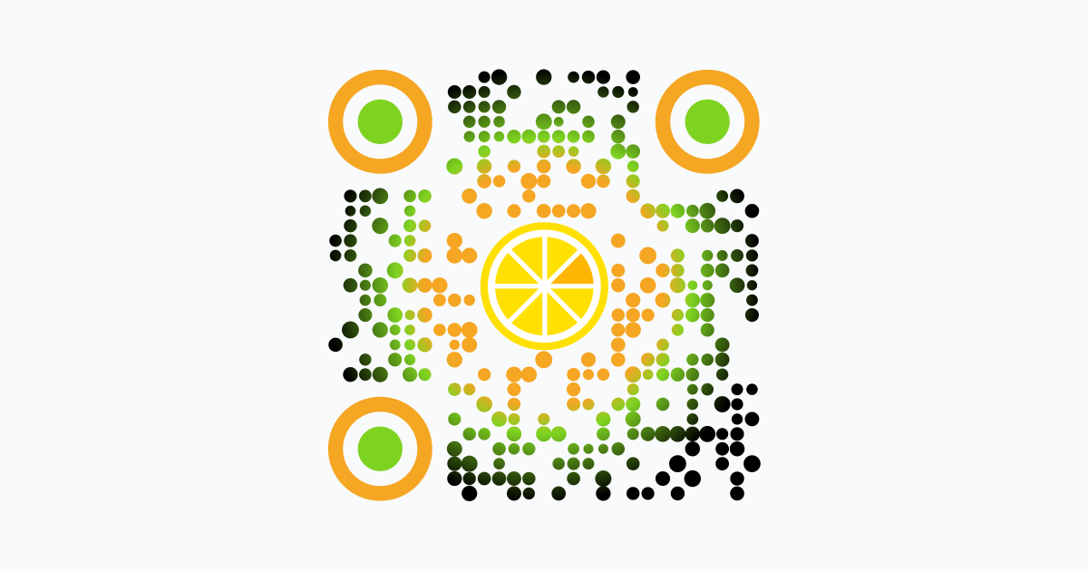 Nutrition QR code QR Code